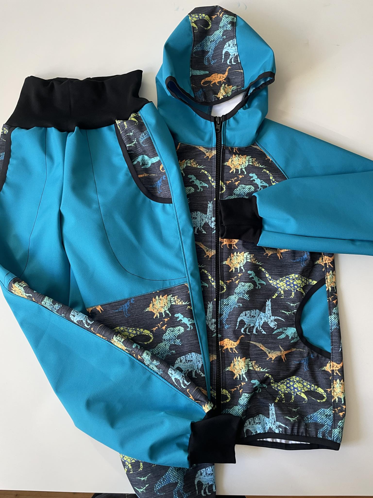KALHOTY LETNÍ SOFTSHELL - Marci.Handmade